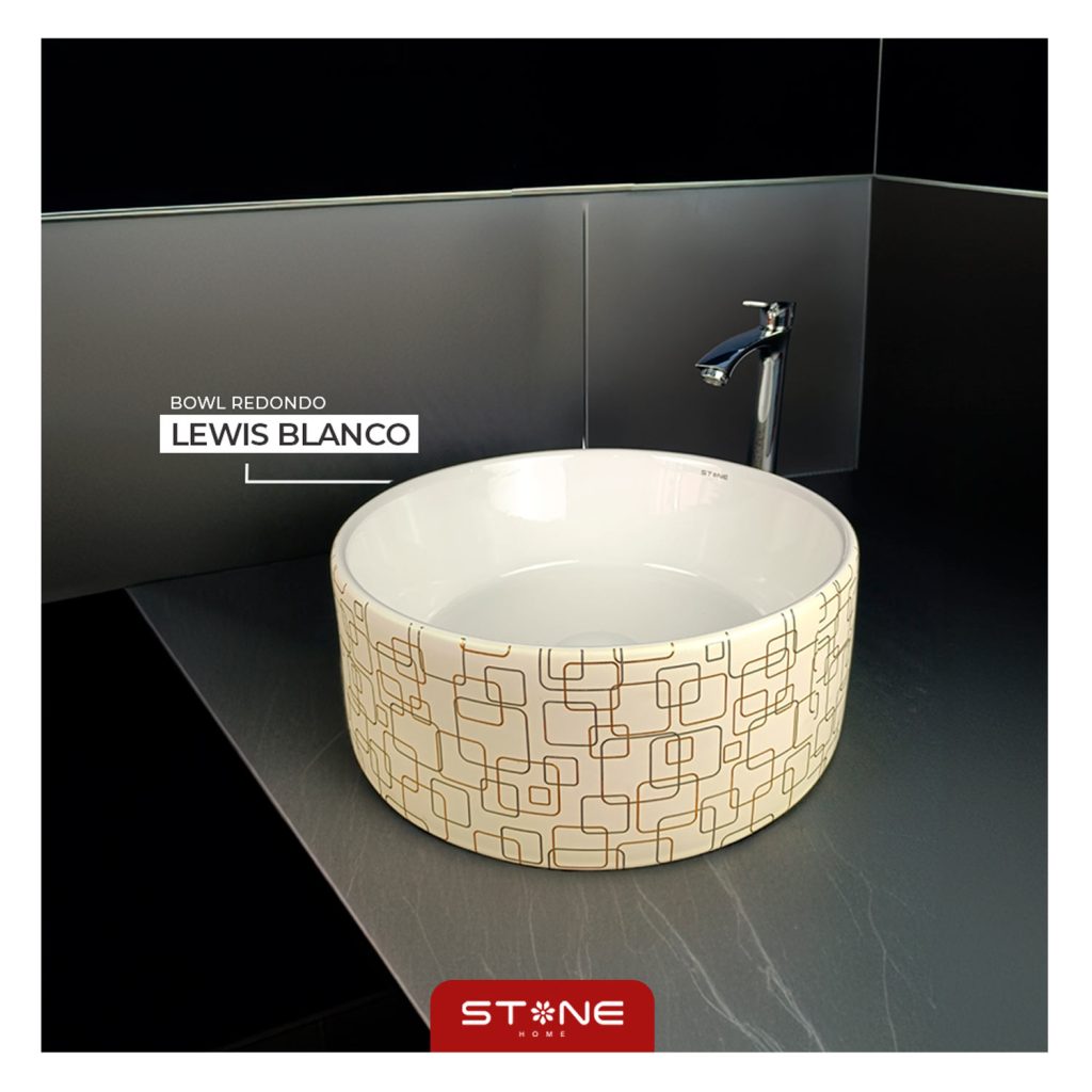 BOWL REDONDO LEWIS BLANCO STONE – STONE HOME PERU