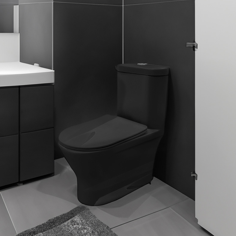 INODORO ONE PIECE NOOR NEGRO – STONE HOME PERU